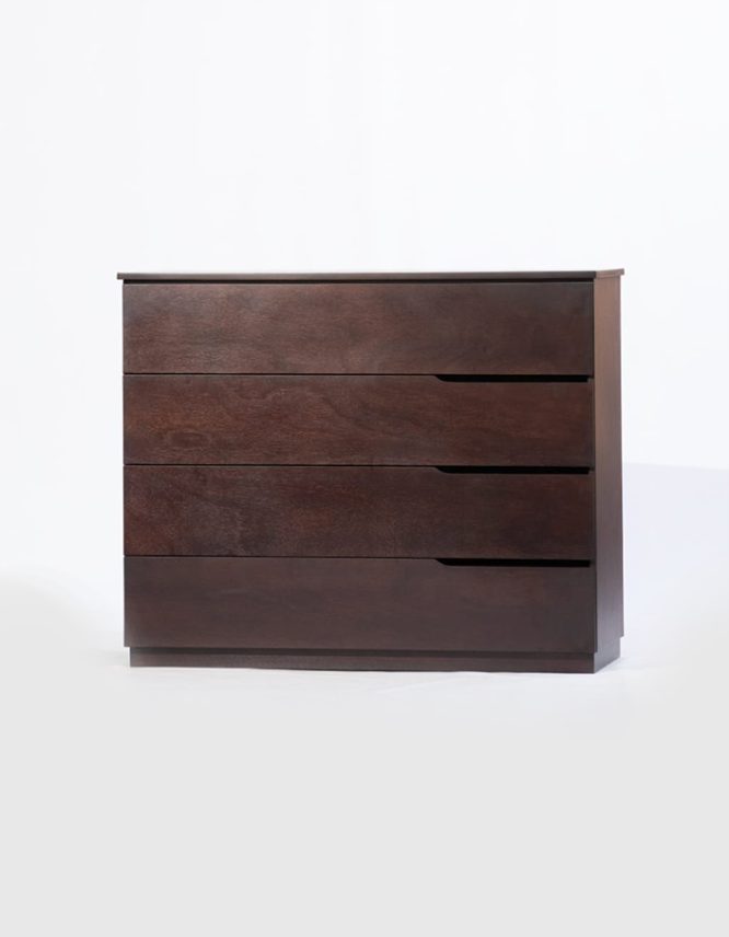 Formosa Chest of 4 Drawers Okoume W/Brown - Studiocraft Design Studio ...